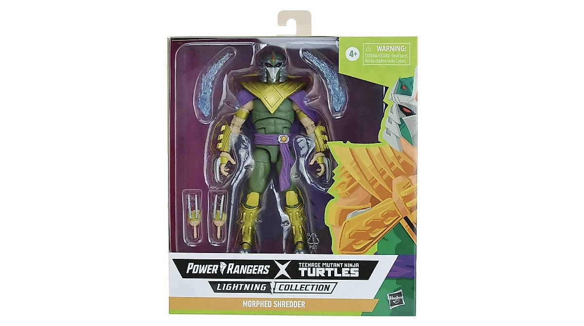 Power Rangers TMNT Green Ranger Shredder Action Figure