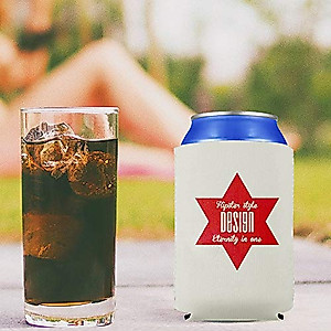 20Pack Can Coolers Drink Coolers Sublimation Blanks DIY Custom Cooler for Cans and Bottles,Perfect For BBQ,Weddings,Parties White Heat-Goo