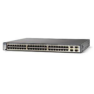 Cisco WS-C3750G-48TS-E Catalyst 3750G 48-Port Gigabit Ethernet Switch (Renewed)
