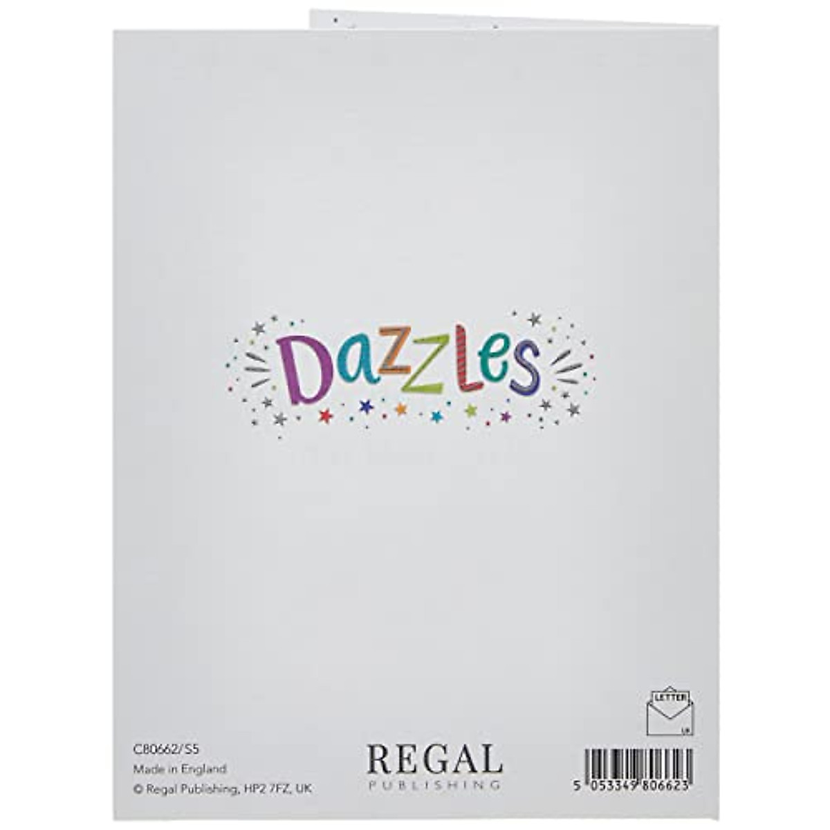 Regal Publishing Modern Birthday Card Grandson - 8 x 6 inches -