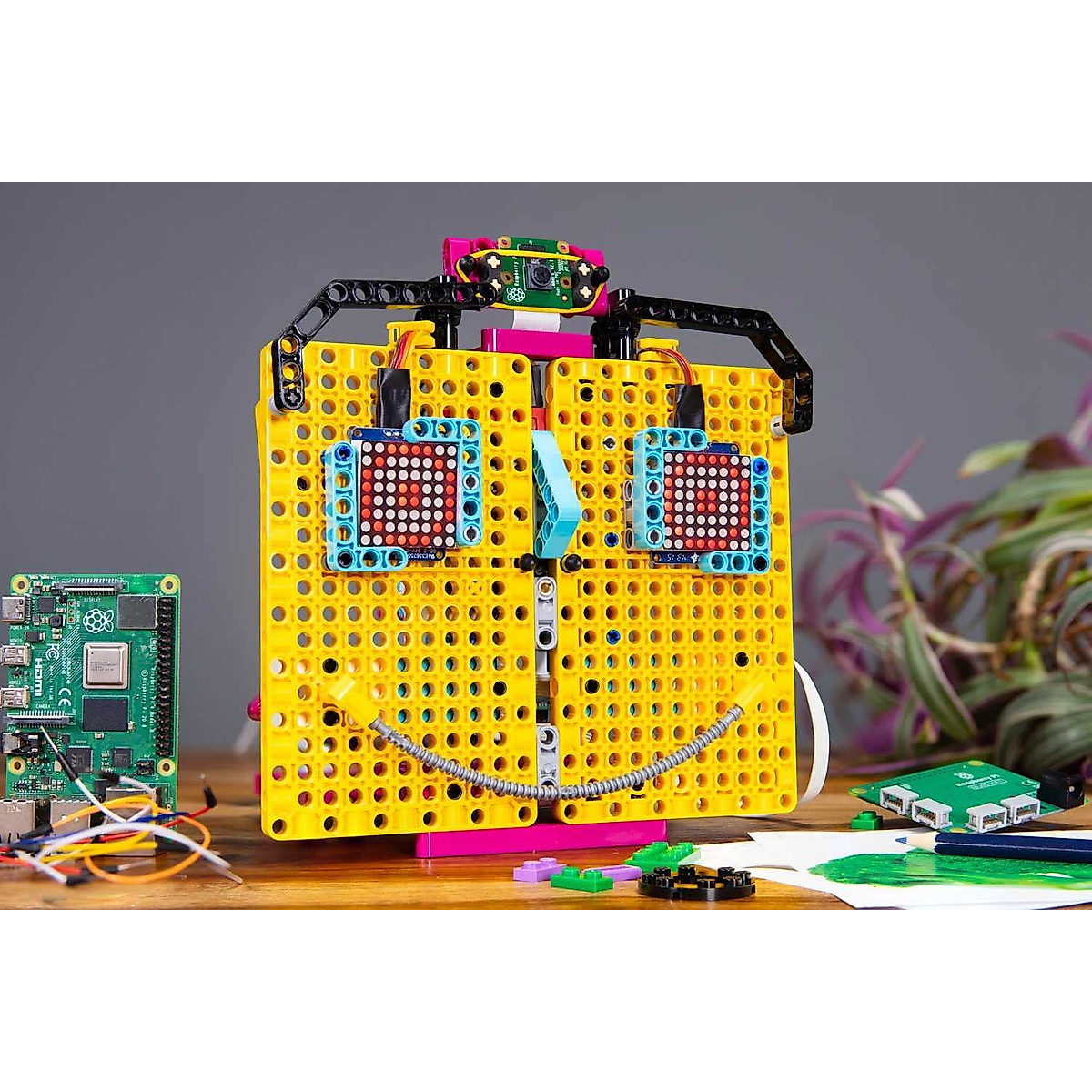 Raspberry Pi Build HAT Connecting Raspberry Pi Computing Power with Lego Technic Motors and Sensors