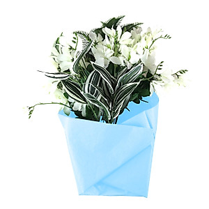 Iconikal Gift Wrap Tissue Paper, 20 x 20-Inches, 60-Sheets (Baby Blue)