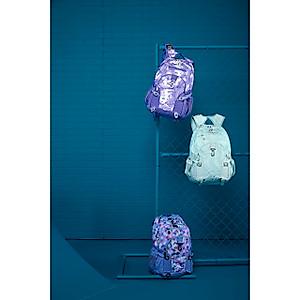 High Sierra Loop-Backpack, Travel, or Work Bookbag with tablet-sleeve, Marble, One Size