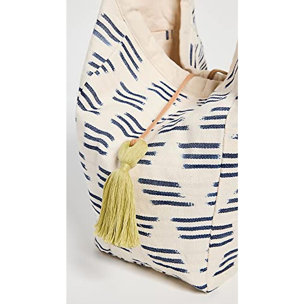 Mercado Global Women's Rosa Tote, Sea Breeze, Off White, Print, One Size