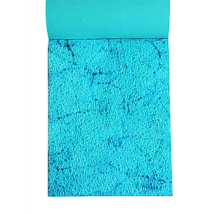 Paperhues Shades of Blue Handmade Scrapbook Paper 8.5 x 11" Pad, 36 Sheets (2 sheets each of 18 styles)