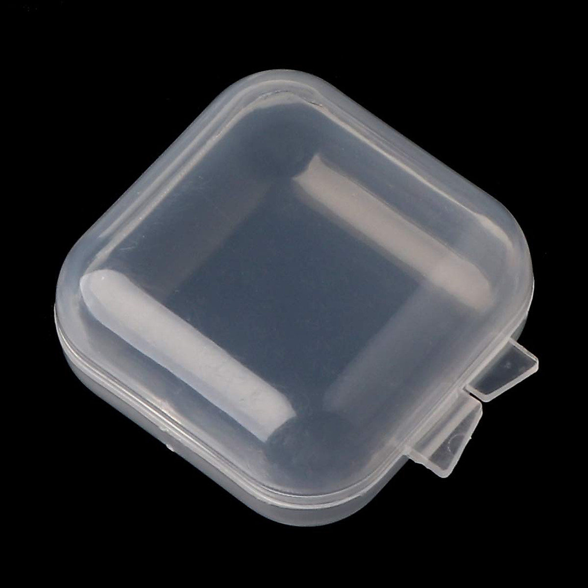 Diarypiece 20 Pcs/set Plastic Jewelry Box Organizer Storage Cases, Mini Clear Bead Container