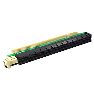 GODSHARK PCI-E 164 pin Slot PCI-Express 16X Riser Card, Male to Female Extension Protector Upward Riser Adapter Card 1U 2U