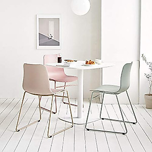 Roomnhome 31.5 X 31.5'' White Square Table with 0.7'' Thickness MDF top