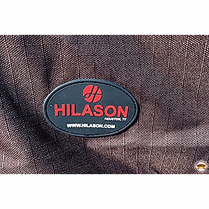 HILASON 1200D Turnout Light Winter Waterproof Rain Sheet Horse Sheet | Horse Sheet | Horse Turnout Sheet | Horse Sheets for Winter | Waterproof Turnout Sheets for Horses