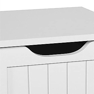 MAXCBD Nightstand Bedside Table Drawer Cabinet Bathroom Floor Cabinet Storage Organizer with 4 Drawers Free Standing Cabinet Spacious Storage Storage Tower Dresser