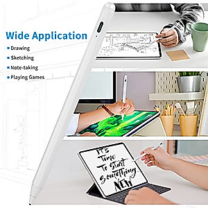 Stylus Pens for Amazon Kindle Fire 10 Pencil,Active Stylist Digital Pencil with 1.5mm High Sensitive Fine Tip Amazon Kindle Fire 11th Gen Pen White