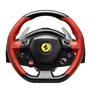 Thrustmaster Ferrari 458 Spider Racing Wheel (Xbox Series X/S & One) and F1 2019 Anniversary Edition (Xbox One)