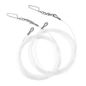 MagBay Lures Superior Wahoo Shock Leader 250 lbs - 2 Pack Plus Bag