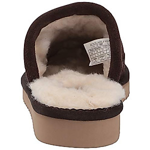 Koolaburra by UGG, Bordon Slipper, CHOCOLATE BROWN size 11