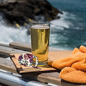 Flower Cute Camper Bottle Opener, Gift for Camper Lover, Women, Men, Funny Little Gift for Camper Lover, Using for Outdoor Picnic Home, Camper, RV, Hiking, Kayaking, Camping, Travel