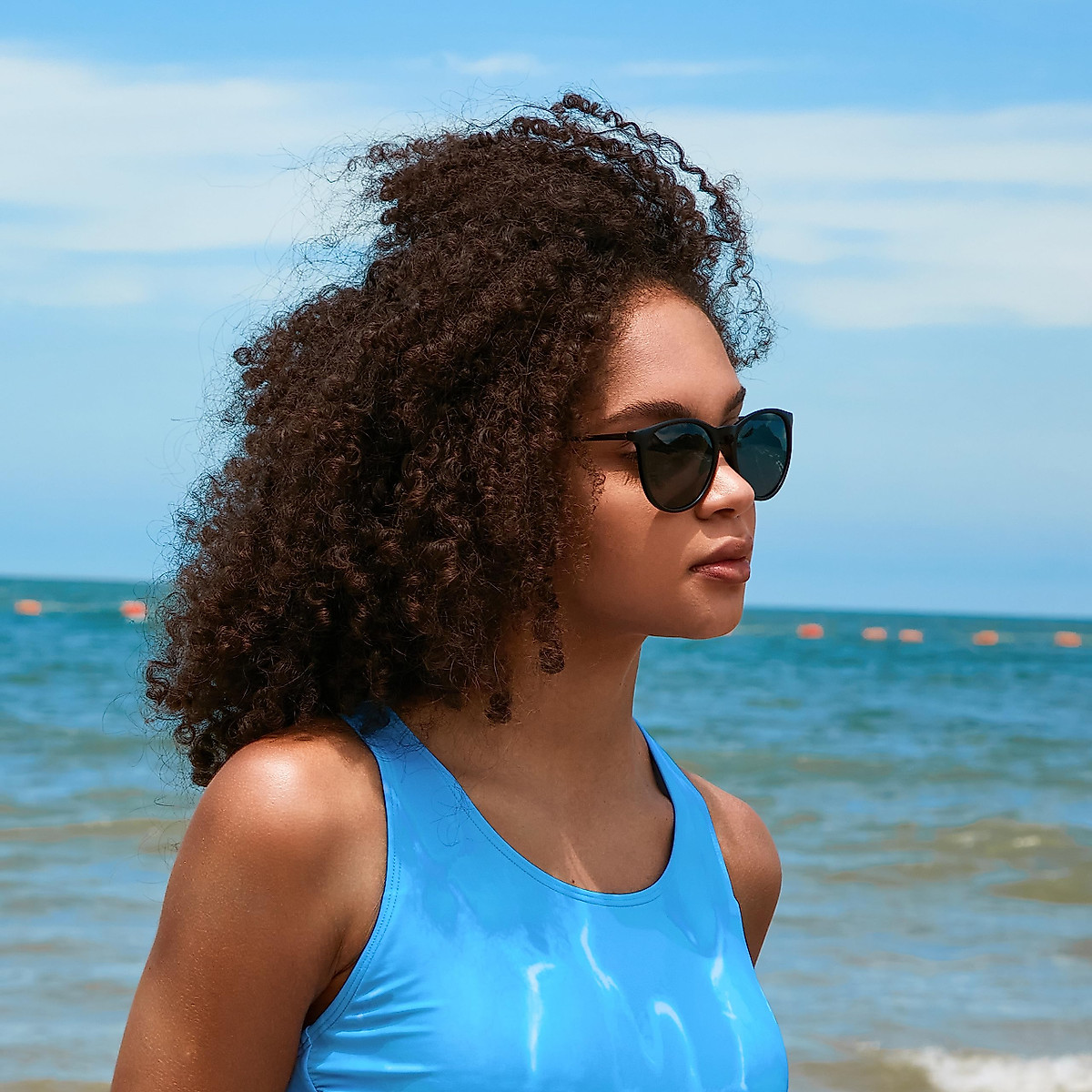 Yaserra Vintage Round Polarized Sunglasses for Women Men Classic Retro Trendy Designer Style Sun Glasses UV400 Protection