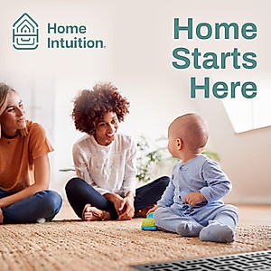 Home Intuition Basketweave Floor Vent Cover 2X12 Inch Floor Register with Mesh Cover Trap Heat and Air Walkable Metal Floor Vent for HVAC Duct, White