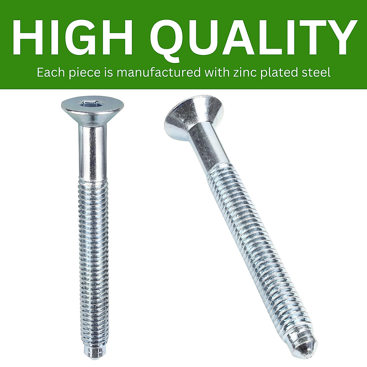 Spare Hardware Parts Shelf Unit Long Screw (Replacement for IKEA Part #100106) (Pack of 8)