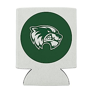 Utah Valley University Primary Logo Can Cooler - Drink Sleeve Hugger Collapsible Insulator - Beverage Insulated Holder