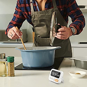 Digital Timer for Kitchen Cooking Count Up Countdown Loud Alarm Magnetic Backing Stand Cooking Timers for Baking