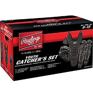 Rawlings | PLAYERS Catchers Set | Youth - Ages 12 & Under | Black