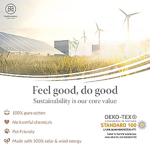 Threadmill Cotton Full Size Sheet Set| 100% Cotton Sheets for Full Size Bed | Solid Sateen Full Bed Sheets Set with 16” Elasticized Deep Pocket | Soft Breathable 4-Piece Cooling Sheet Set | Dark Grey