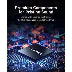 FLAMMA FC21 Compressor Pedal Electric Guitar Effects Pedal Classic Optical Compressing Effect True Bypass