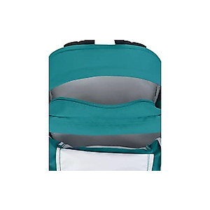 JanSport Main Campus Backpack - Travel, or Work Bookbag w 15-Inch Laptop Sleeve and Dual Water Bottle Pockets, Deep Lake