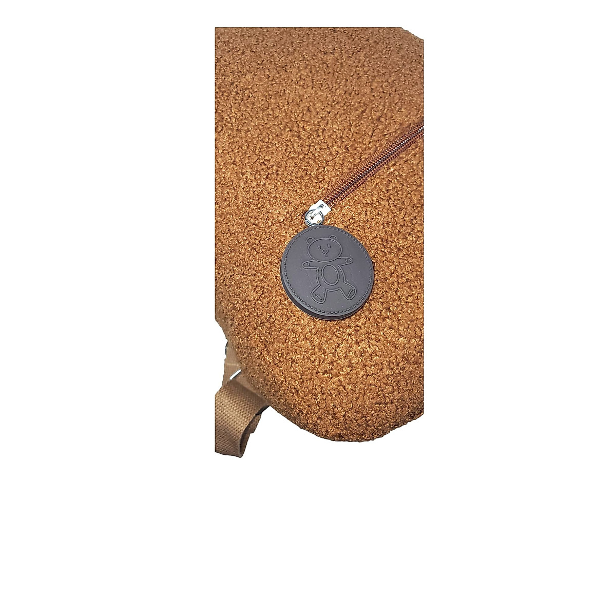 Cute Kawaii Backpack Plush Teddy Bear Bag Fuzzy Pillow For Travel and Everyday use for Boys and Girls (Brown)