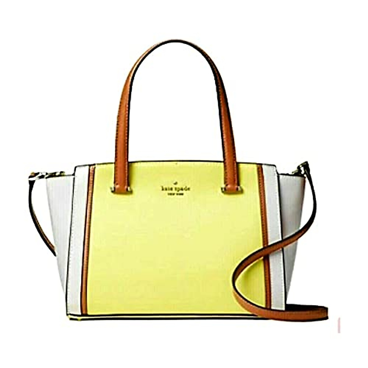 Kate Spade New York Small Patterson Drive Geraldine Satchel in Limelight