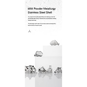 Moondrop LAN HiFi Earphone Wired Earbuds IEM with 0.78mm 2Pin Detachable Cable Earbuds