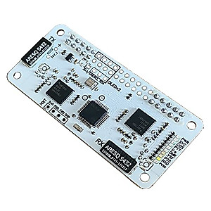 AURSINC MMDVM Duplex Hotspot Module Dual Hat Mini Size Support P25 DMR YSF NXDN DMR for Raspberry pi with USB Port (Without OLED)