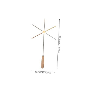 Hohopeti Teaching Tool Heat Conductometer Thermal Conductor Meter Thermal Conductivity Demonstrator Experiment Tool Aluminum Conductivity Demonstrator Thermal Conductivity Comparing Wood
