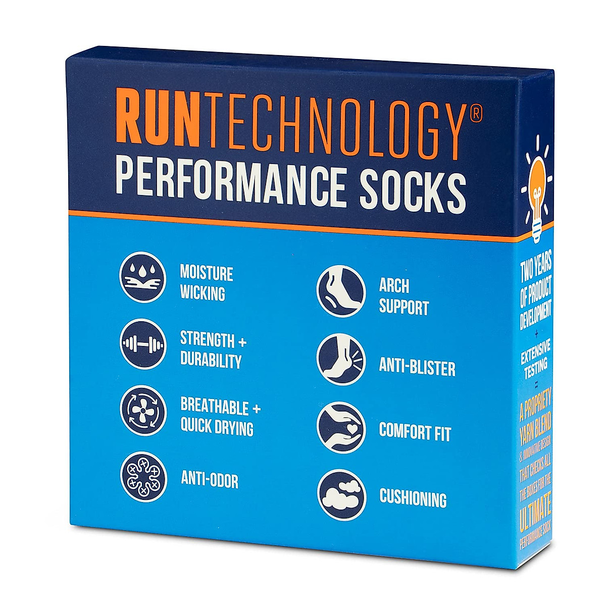RunTechnology Performance Low-Cut Socks | Pink | Large
