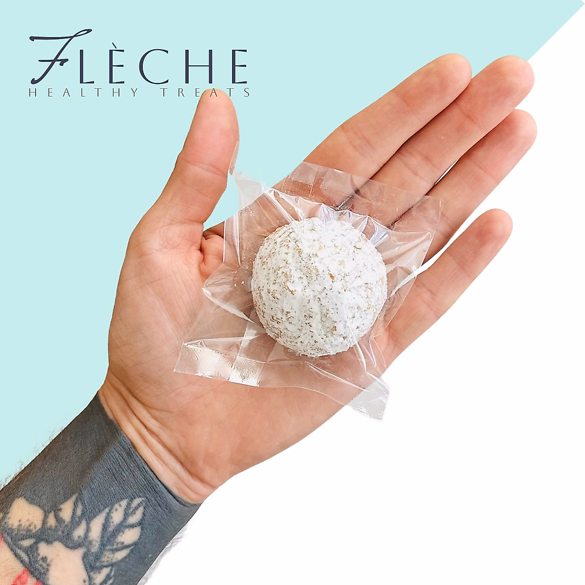 Orange Cookies, Sugar Free, Gluten Free, Dairy Free, Low Fat, Keto, Flèche Healthy Treats, 4.85Oz (Pack of 1)