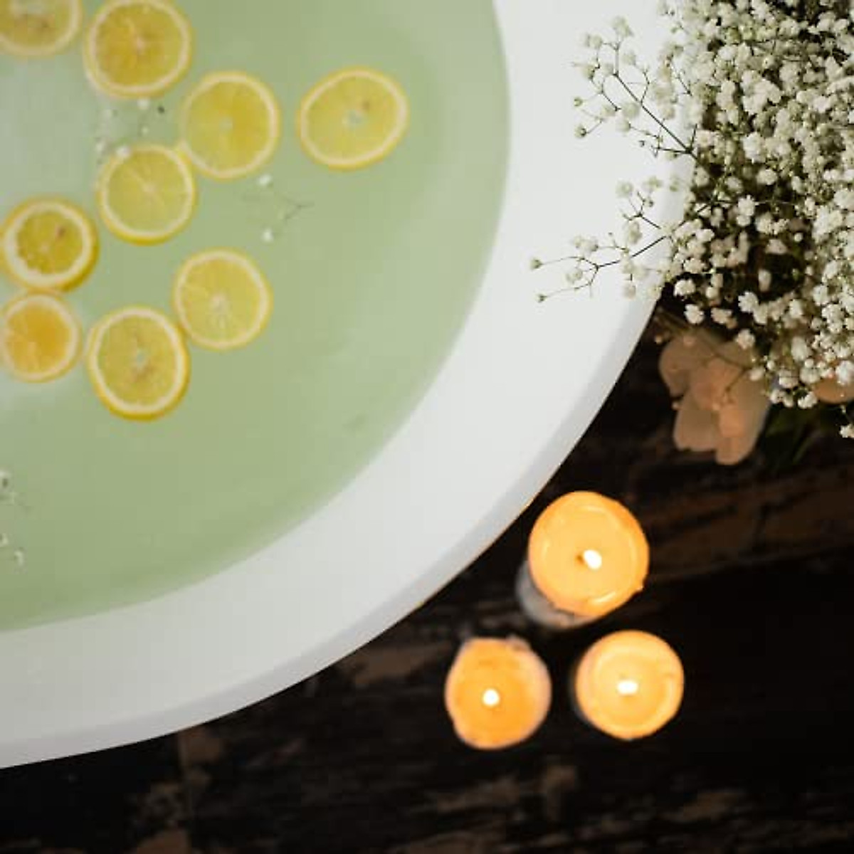 Bluecorn Botanica Beeswax Pillar Candle Scented with Lemongrass, Cassia & Rosemary Essential Oils - 2" x 3"