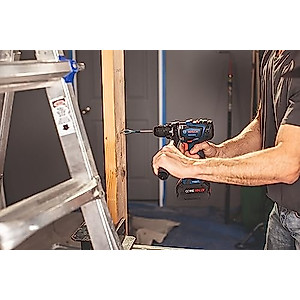 BOSCH GXL18V-260B26 18V 2-Tool Combo Kit with 1/2 In. Hammer Drill/Driver, 1/4 In. and 1/2 In. Two-In-One Bit/Socket Impact Driver, (1) CORE18V 8 Ah Battery and (1) CORE18V 4 Ah Battery