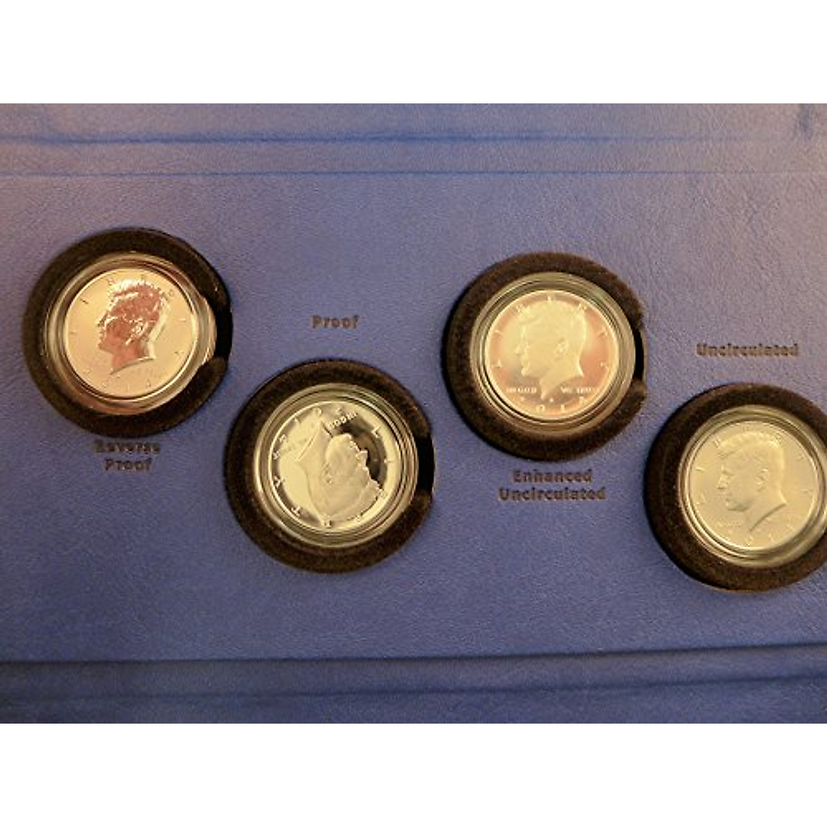 2014 50th Anniversary Kennedy Half Dollars Silver Coin Collection Uncirculated