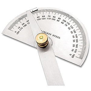 Eastwood Durable Precision Stainless Steel Protractor Angle Finder Vinyl Case