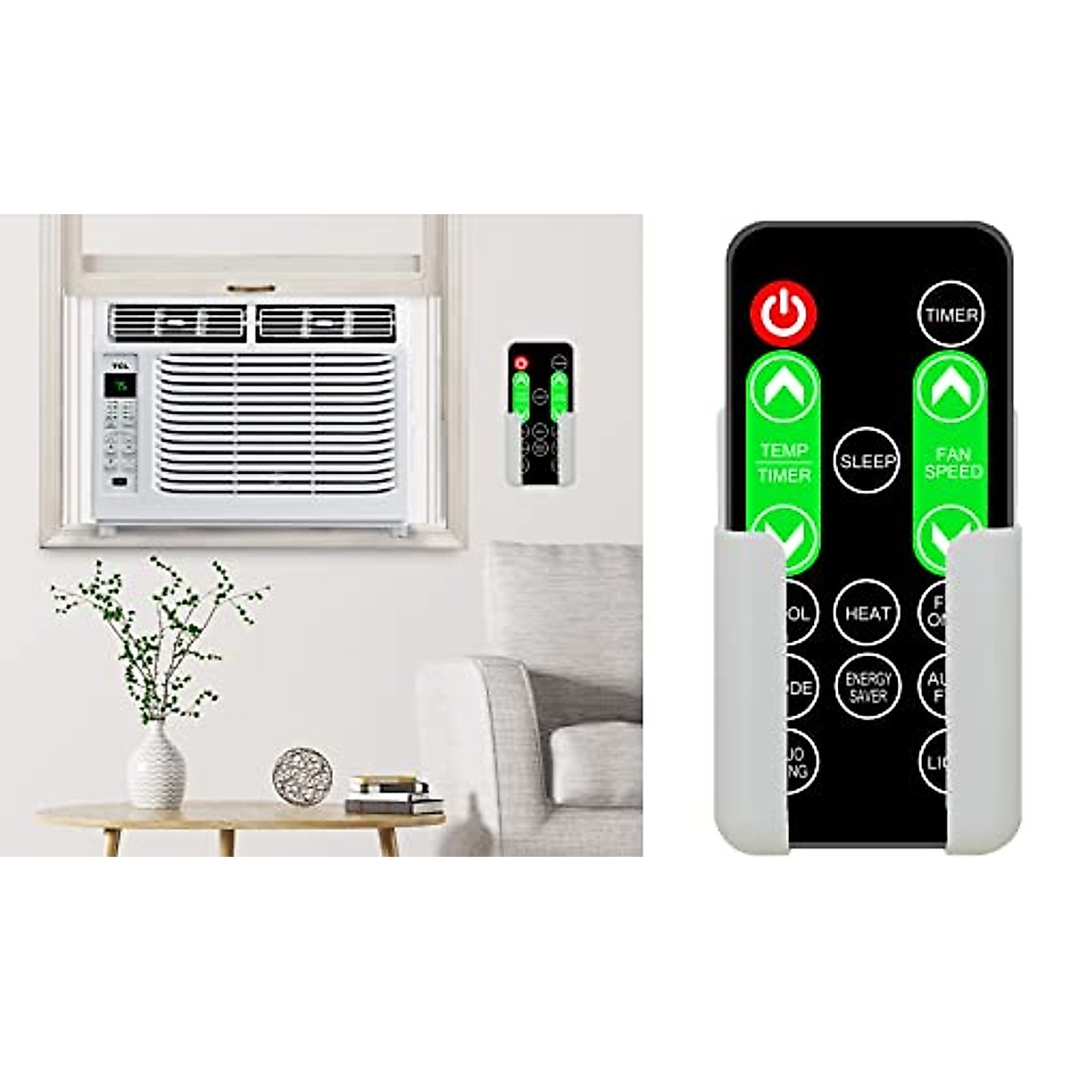 YING RAY Replacement Remote Control for Black+Decker BD06WT BD08WT BD10WT BD12WT BD145WT Portable Air Conditioner with Wall Mount Case