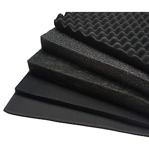 Harmony Audio HCDRC Flight 23" x 16.5" x 7-3/4" Pick & Pluck Foam Utility Locking Case (V2)