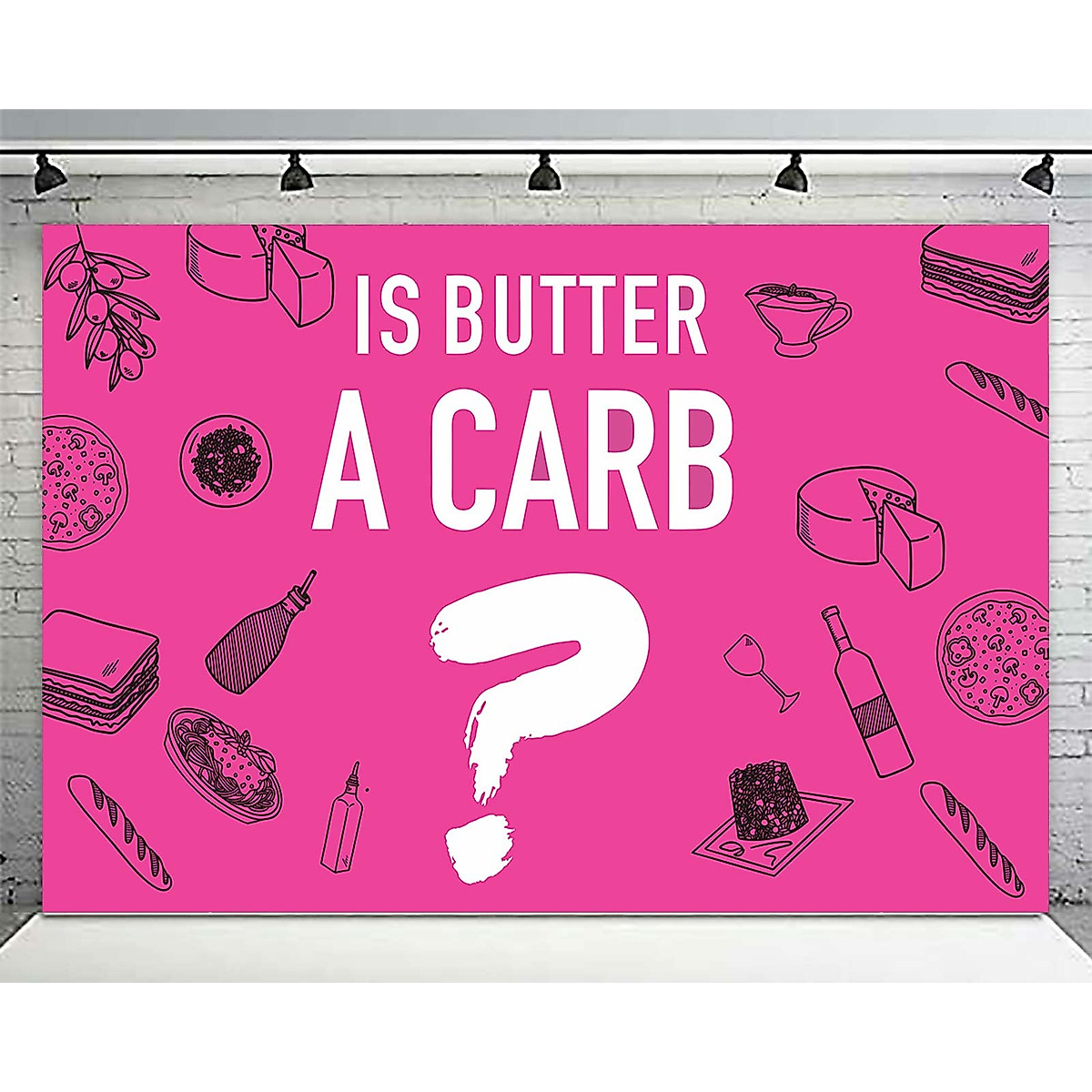 Is Butter A Carb? Hot Rose Pink Happy Birthday Banner Burn Book Theme Decorations Decor for Bridal Shower Wedding Night Out Hen Movie Bachelorette Party Girls Woman Birthday Party Favors Background