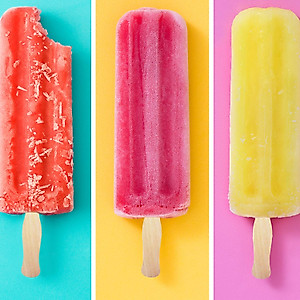 200 pcs Jumbo Wooden Craft Sticks Pack - Bulk Popsicle Sticks for Arts & Crafts Projects, Holiday Ornament Crafting, Ice Cream, Waxing