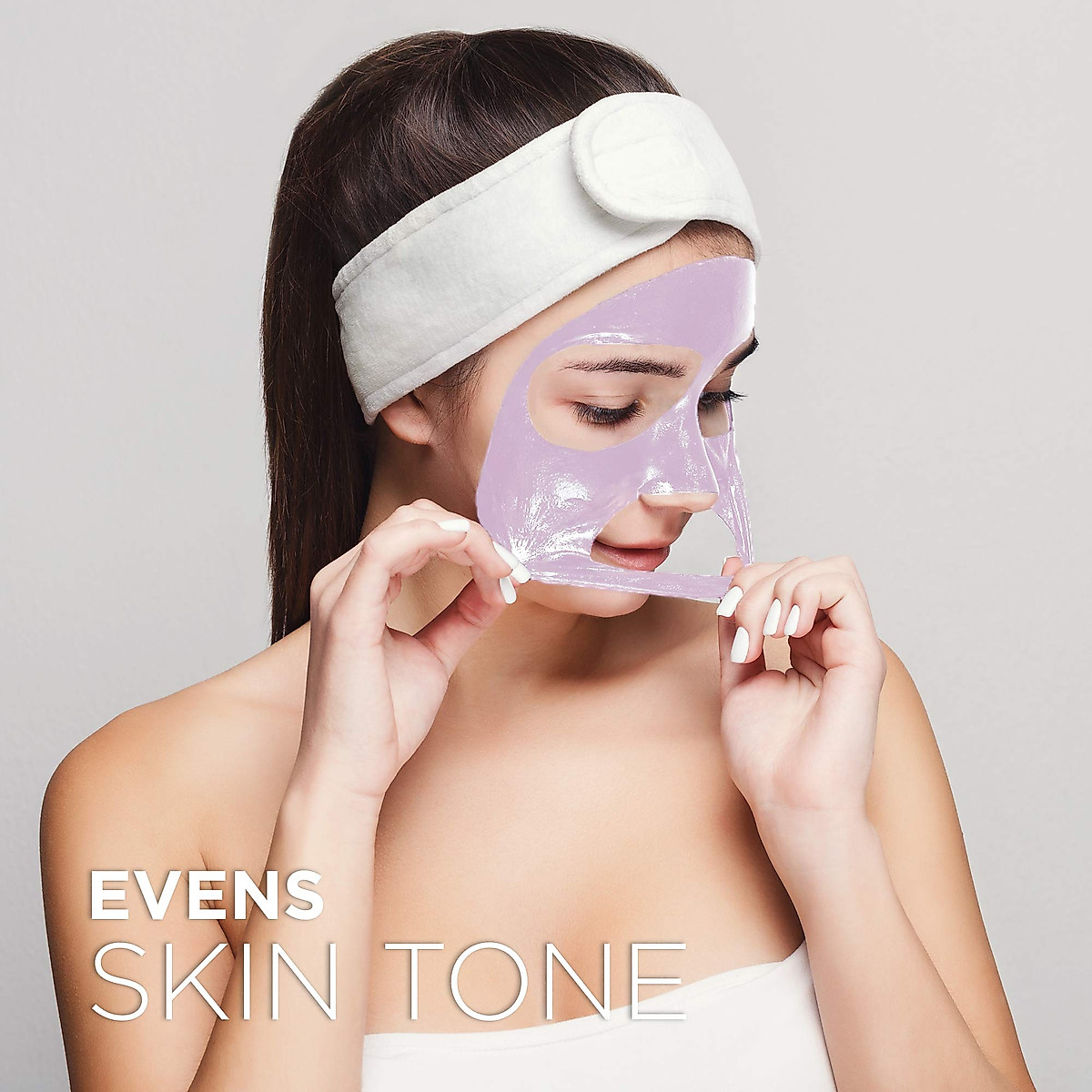 AZURE Beauty Elixir Holographic Peel Off Moisturizing Face Mask - Reduces Wrinkles, Fine Lines & Acne Scars | Removes Blackheads & Dirt and Oil | Repairs Uneven Skin Tone - 150mL / 5.07 fl.oz.