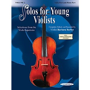 Solos for Young Violists, Vol 2: Selections from the Viola Repertoire