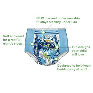GoodNites Bedtime Pants for Boys, Small/Medium, 40 count