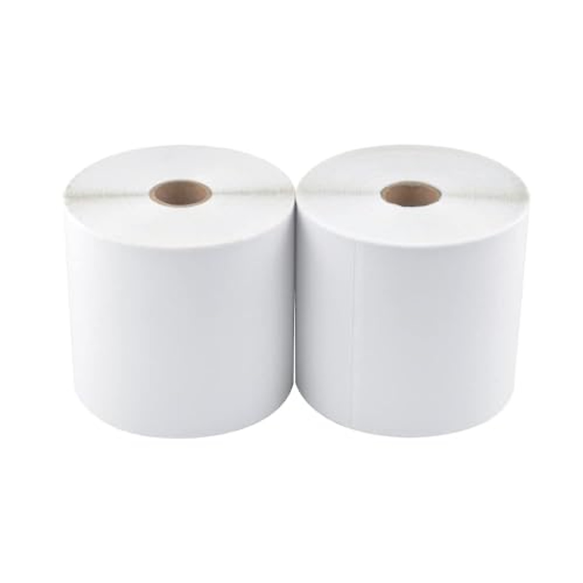 L LIKED 4 Rolls 4" x 6" Direct Blank Thermal Shipping Labels with 450 Labels/Roll - Compatible with Zebra 2844 ZP-450 ZP-500 ZP-505 (4 Rolls - 1800 Labels)