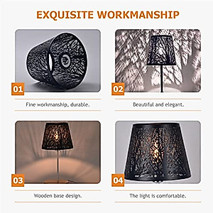 OSALADI Lamparas De Pie para Sala Tree Shadow Lamp Bedside Lamp Decorative Nightstand Lamp Desk Lamp Contemporary Style Small Accent Table Lamp for Living Room Bedroom Galaxy Lamp