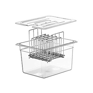 C10L-AP Lid for LIPAVI C10 Sous Vide Container, with cut-out for the Anova Precision immersion circulator