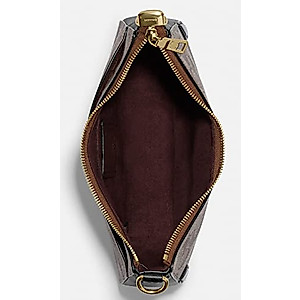 COACH Women's Georgie Hobo Bag (Signature Canvas - Colorblock - Khaki - Terracotta)